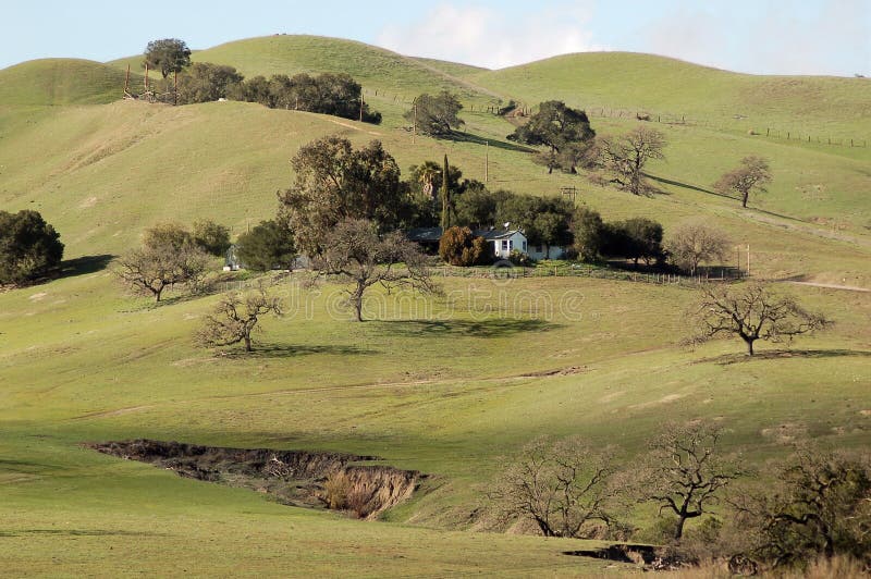 Scenic English hillside stock photo. Image of overlooking - 2975008