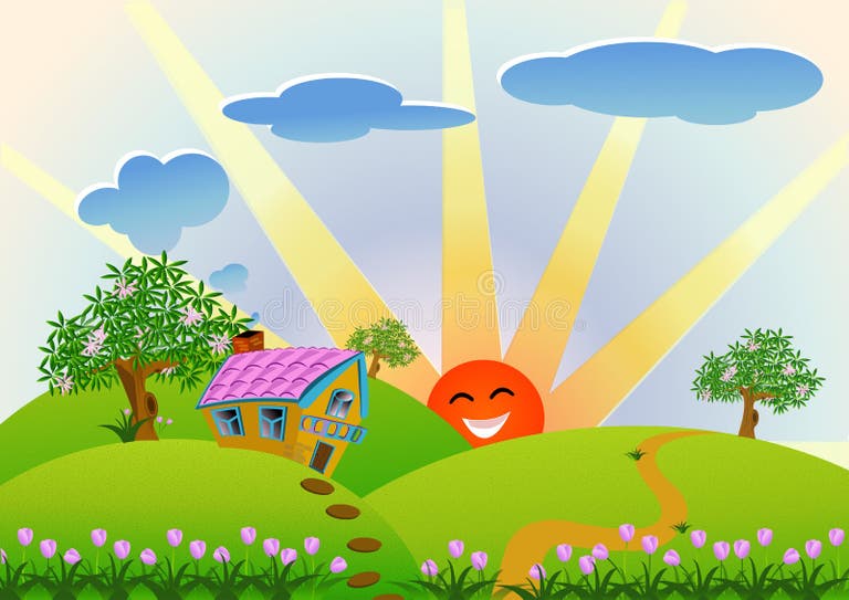 Morning House Stock Illustrations – 81,225 Morning House Stock ...