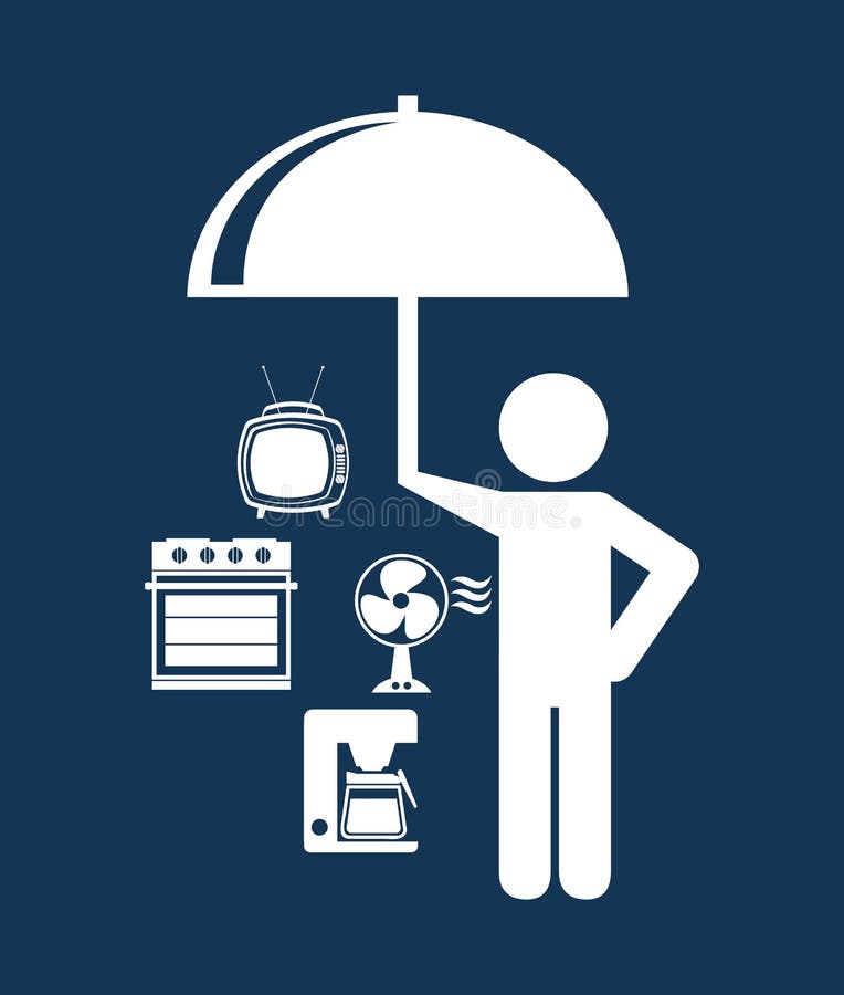 House hold design stock illustration. Illustration of home - 64581715