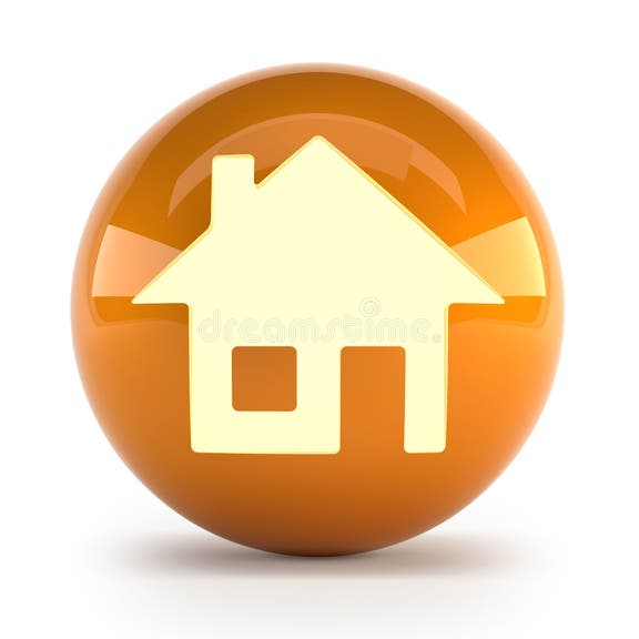 Orange House Icon Stock Illustrations – 26,240 Orange House Icon Stock ...
