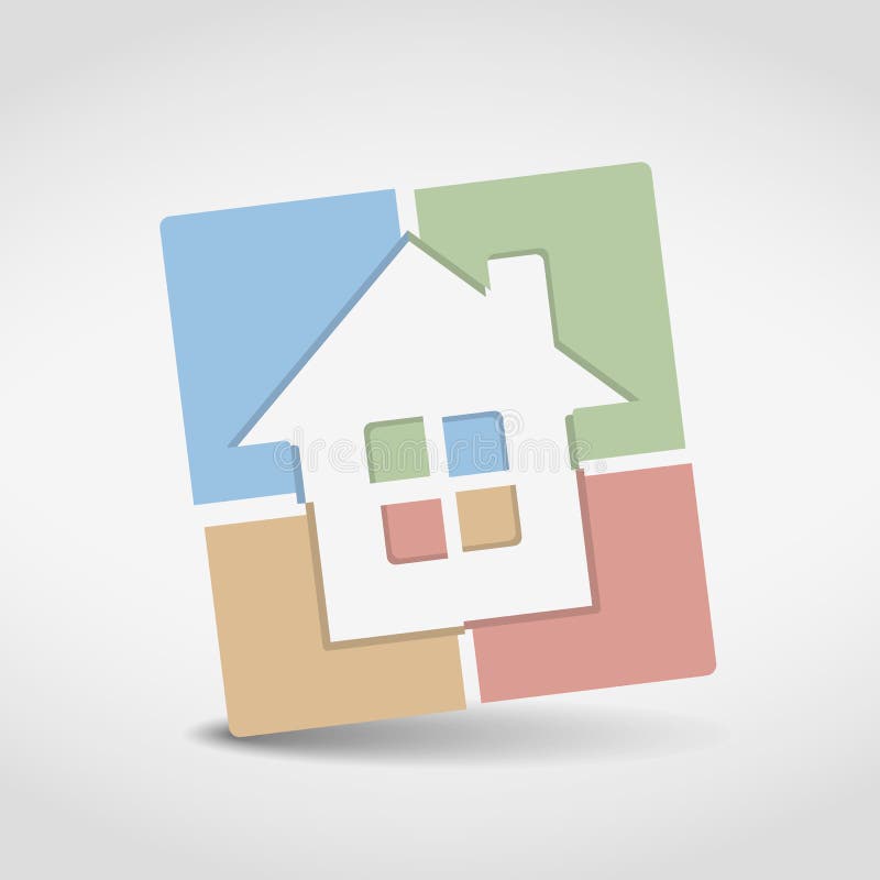 House Icon stock vector. Illustration of point, black - 35347569