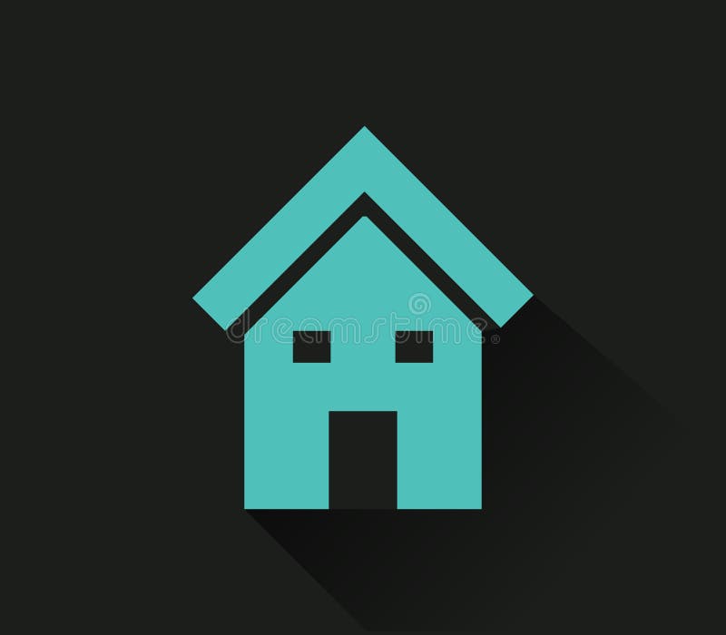 House icon stock illustration. Illustration of flat, keys - 77989935