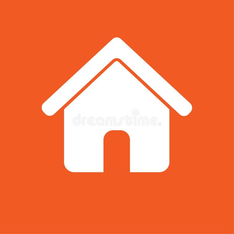 House Icon Simple Vector Illustration Stock Vector - Illustration of ...