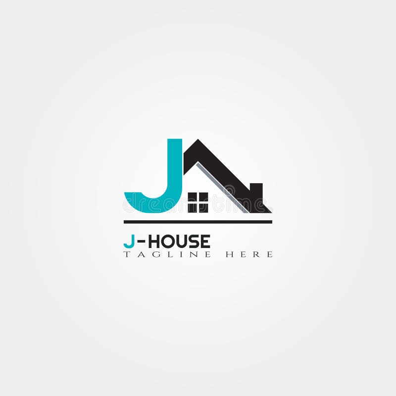 House Icon Template with Letter, Home Creative Vector Logo Design ...