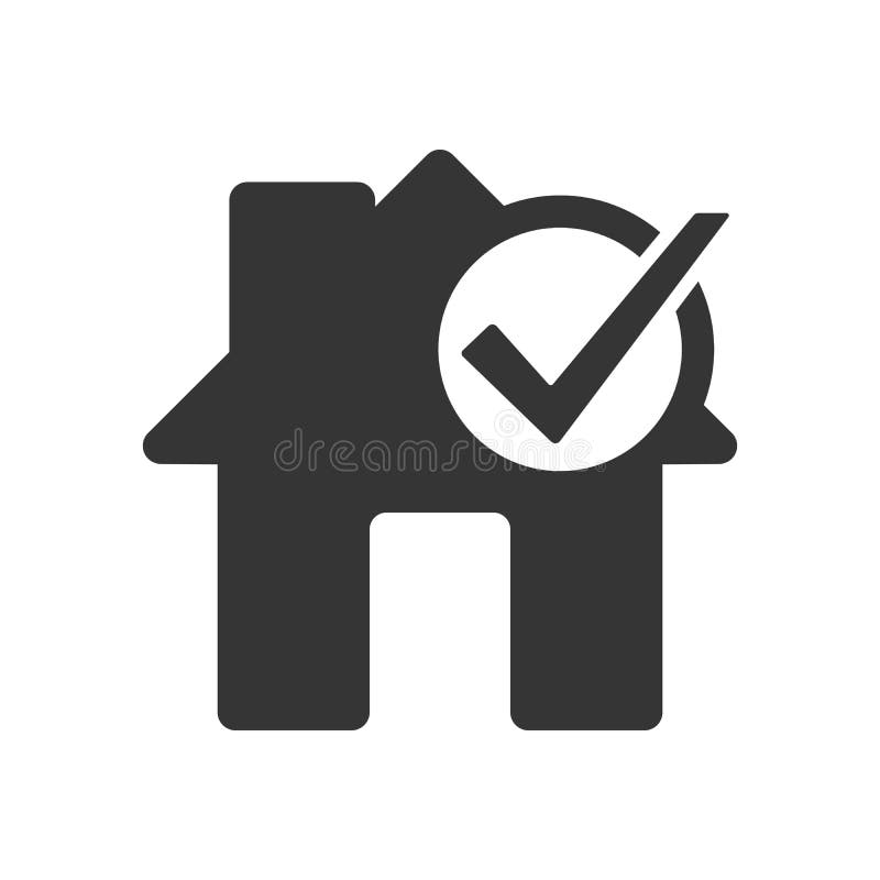 House icon - vector stock illustration. Illustration of symbol - 163717697