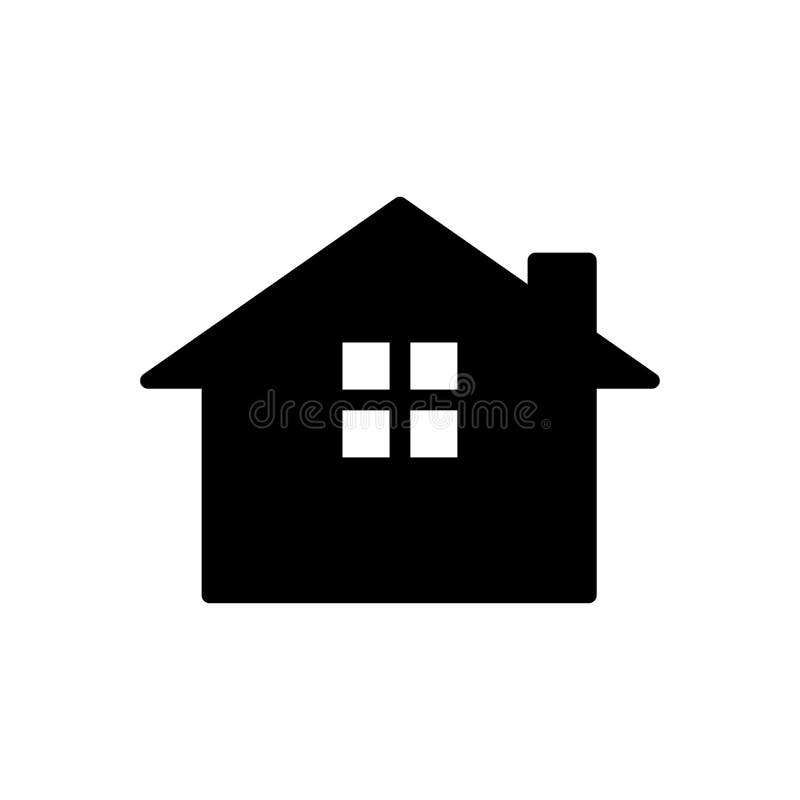 House Icon Vector Design Template Basic RGB Stock Vector - Illustration ...