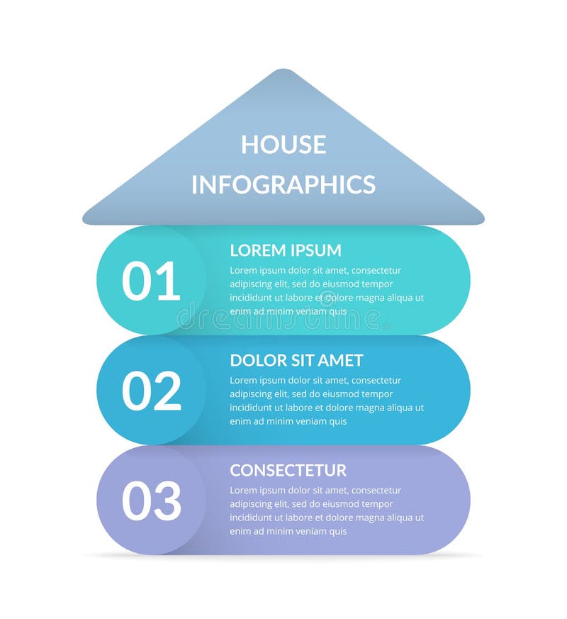 House - Infographic Template Stock Vector - Illustration of house ...