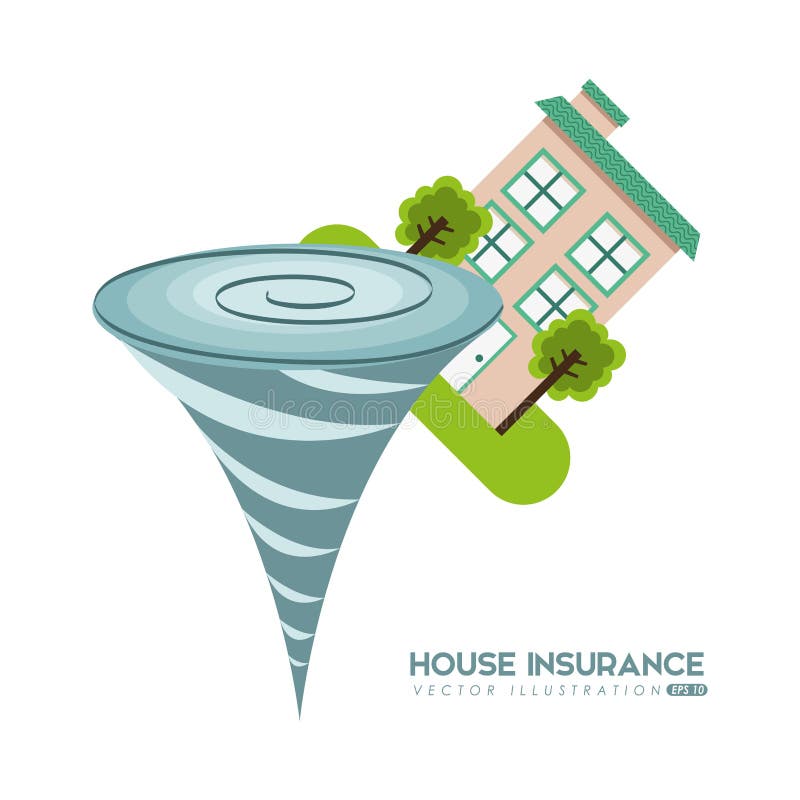House insurance design stock illustration. Illustration of danger ...