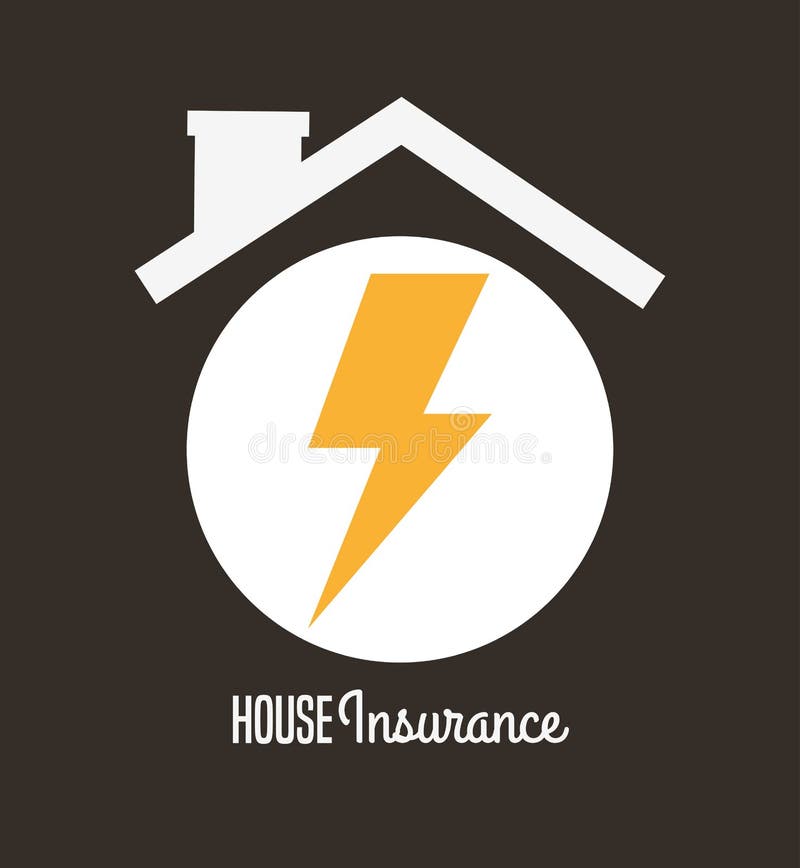 House insurance design stock illustration. Illustration of shape - 62471295