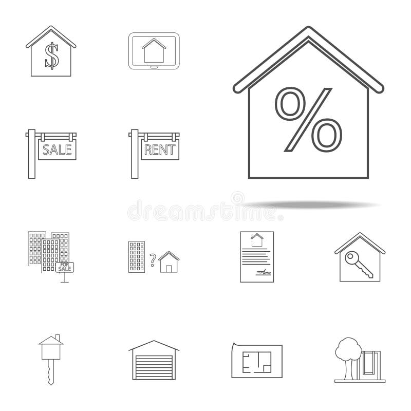 House at Interest Icon. Web Icons Universal Set for Web and Mobile ...