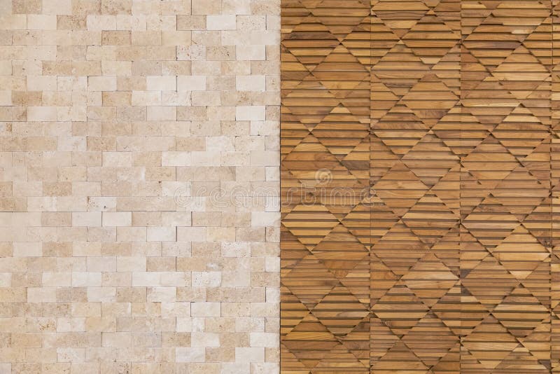 House Interior with a Brown and White Wall with Interesting Textures ...