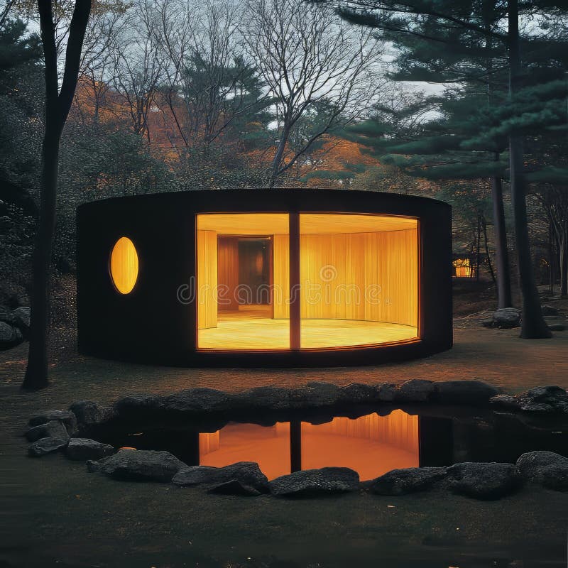 The House, with Its Modern Curved Design and Sizable Windows, Shines ...