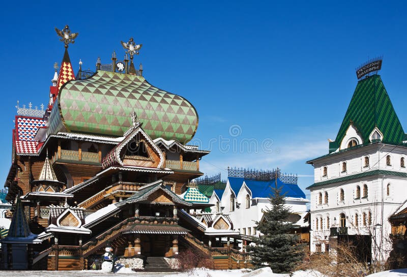 House Izmailovo Kremlin in Moscow Stock Image - Image of city, moscow ...