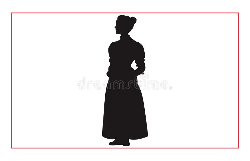 House Keeper Vector Silhouette, Cleaning Silhouette Maid Stock Vector ...