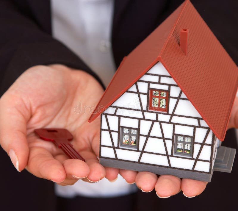 House and key stock image. Image of give, expense, presentation - 1375375