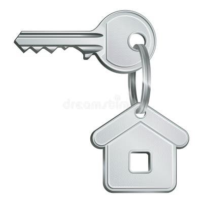 House key stock vector. Illustration of locking, safe - 15512615