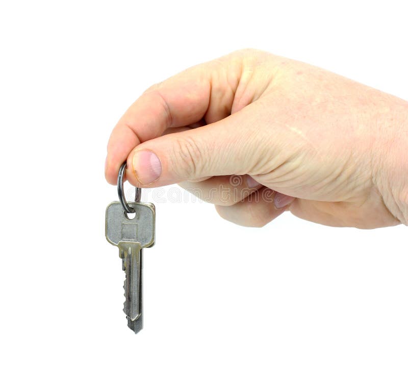House key in hand stock image. Image of cottage, housing - 47462103