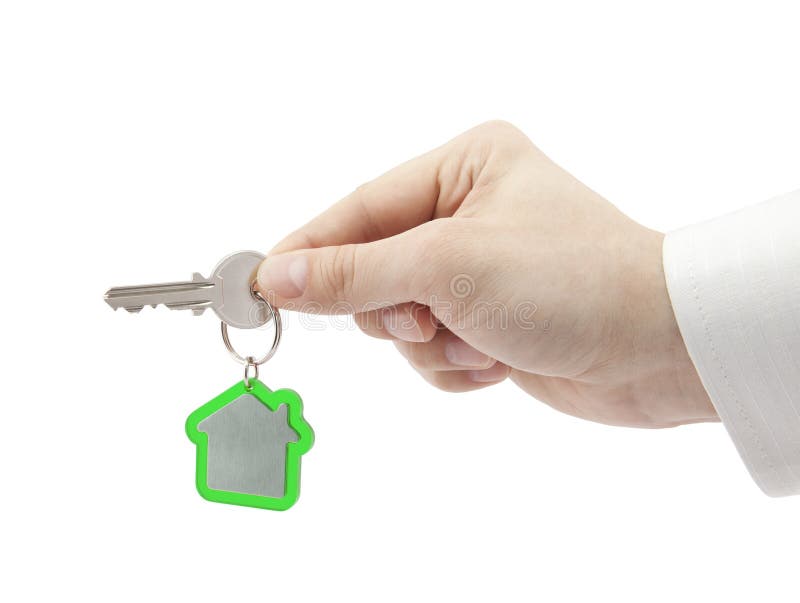 House key in hand stock photo. Image of cottage, hold - 43058784