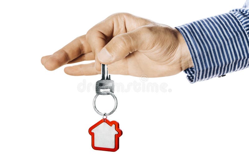 House key in hand stock photo. Image of hold, mortgage - 45212744