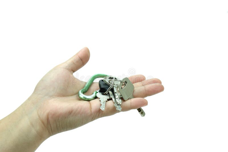 House key in hand stock photo. Image of hand, house, white - 83808336