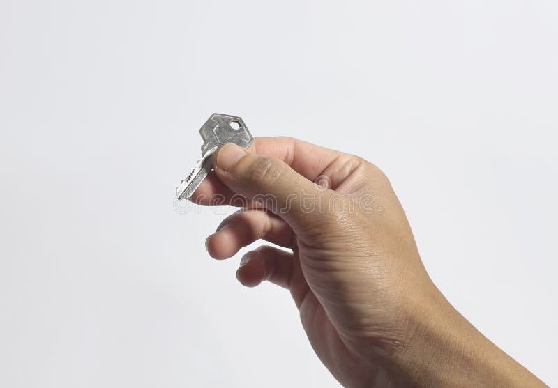 A House Key Held by Someone Stock Image - Image of homeowner, welcome ...