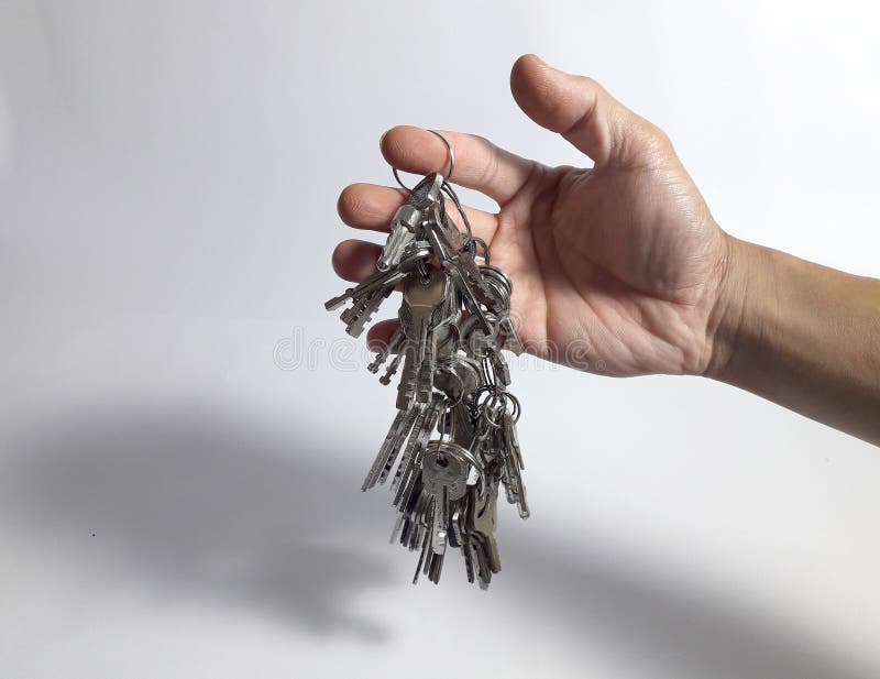 A House Key Held by Someone Stock Image - Image of housing, market ...