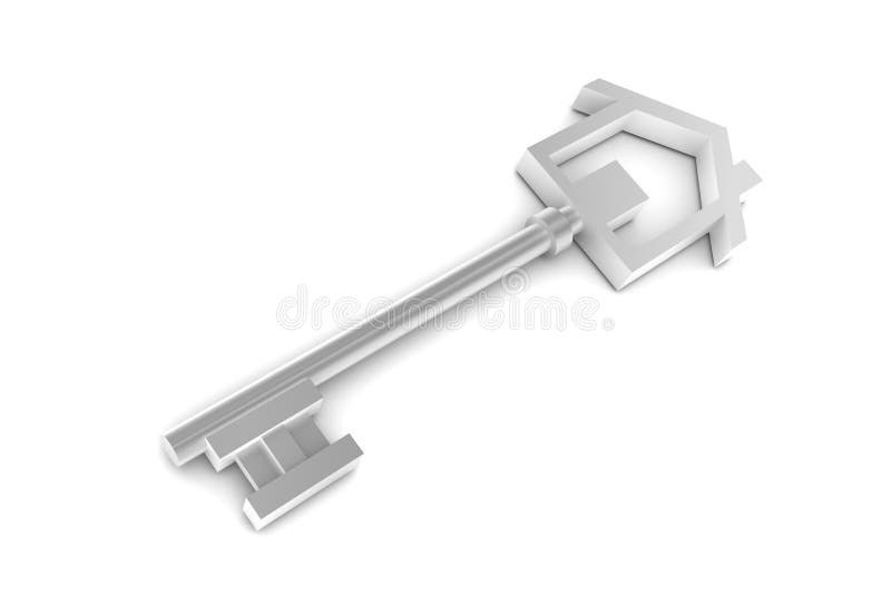 Square Head Common House Key Vector Graphic Set Stock Vector ...