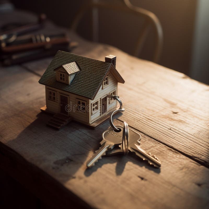 House and Key House and Keys Stock Illustration - Illustration of ...