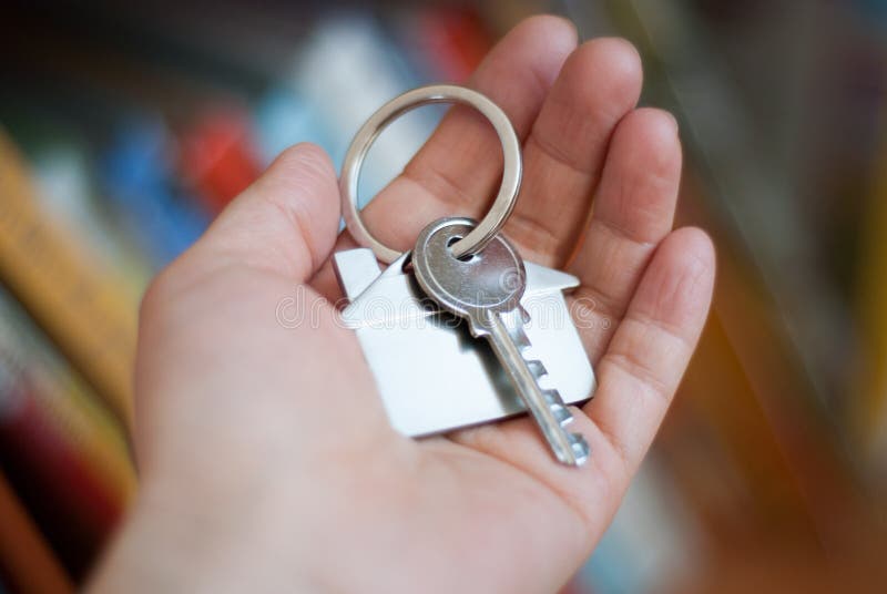 House Key Real Estate Concept Stock Image - Image of loan, domestic ...