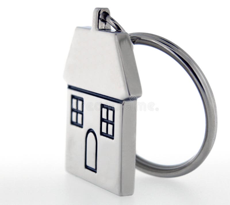 House key ring stock photo. Image of garage, home, ring - 13465132
