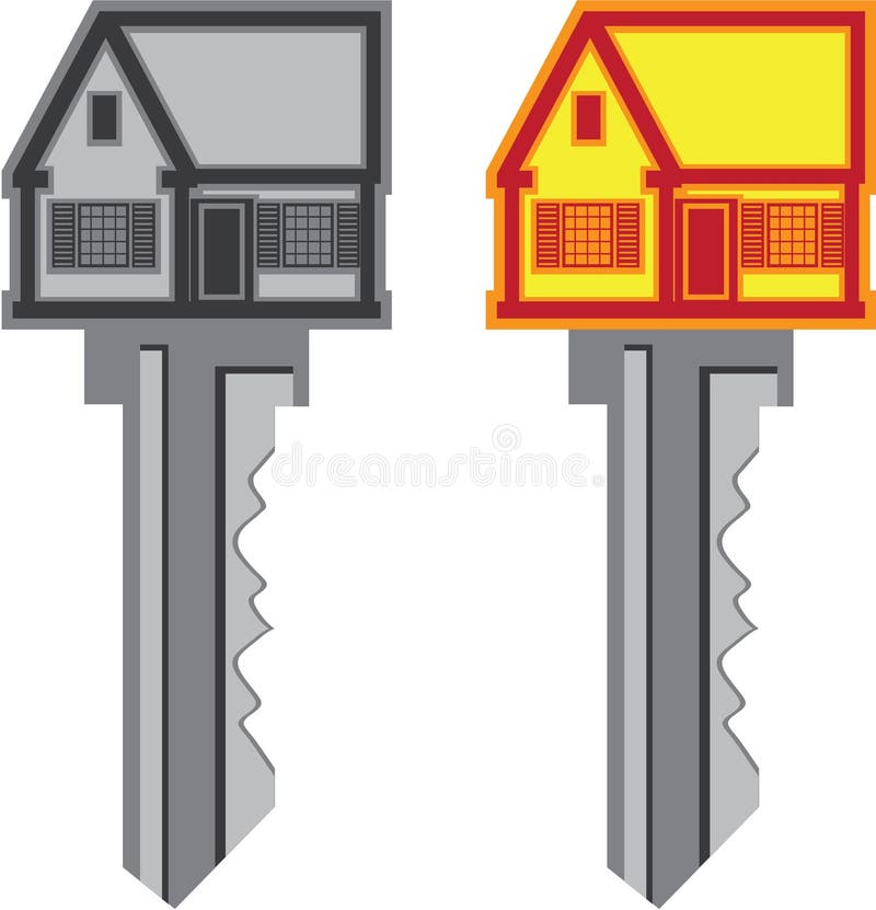 House Shaped Key Vector Stock Illustrations – 165 House Shaped Key ...