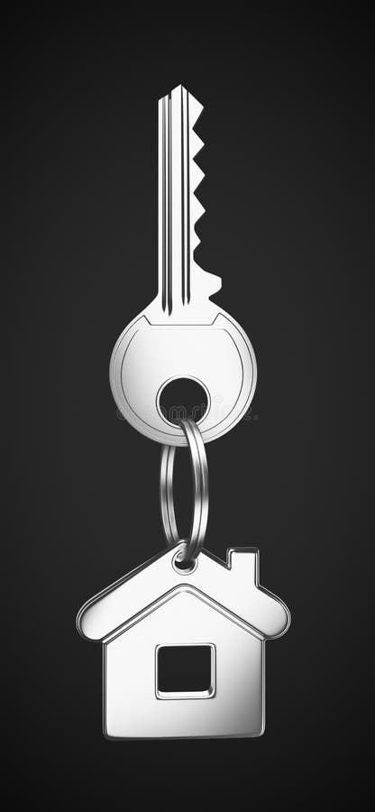 House Keychain stock illustration. Illustration of concepts - 25415787
