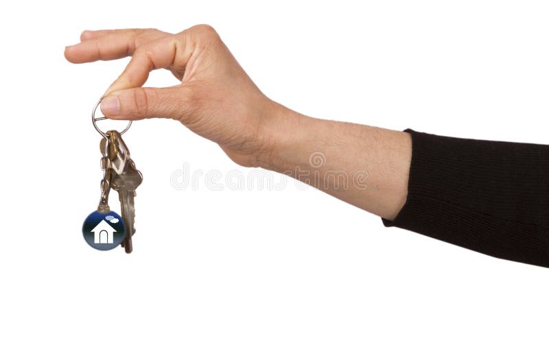 House keys stock image. Image of gesturing, closeup, creative - 34661997