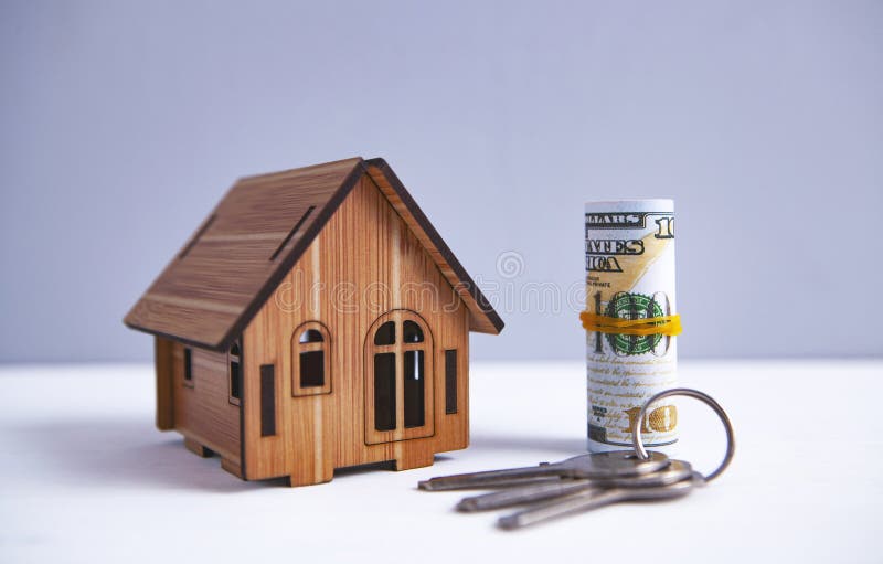 House keys money stock image. Image of rent, neighborhood - 140263255