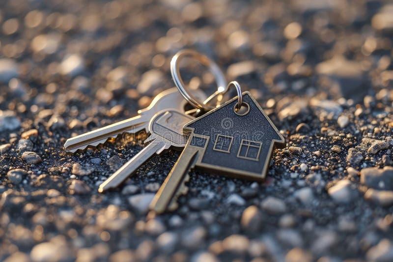 House Keys Symbolizing Home Ownership Stock Illustration - Illustration ...