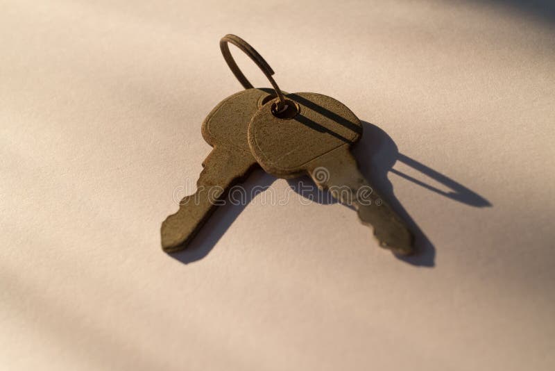 House keys stock image. Image of barricade, apartment - 50542167