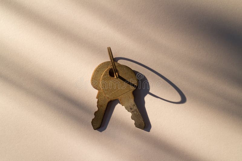 House keys stock image. Image of authorised, house, entrance - 50542199