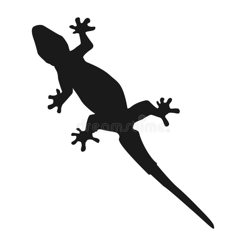 House lizard vector icon stock illustration. Illustration of gecko ...