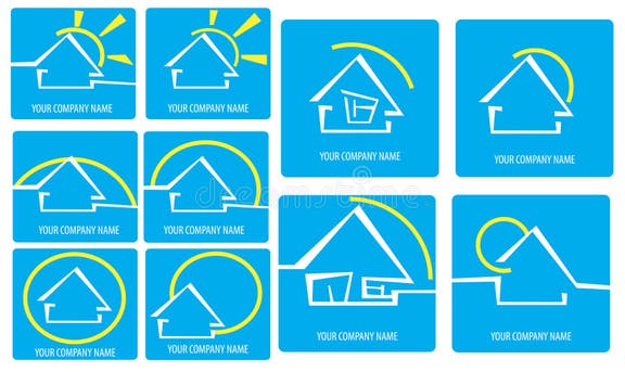 Yellow House Logo Stock Illustrations – 10,417 Yellow House Logo Stock ...