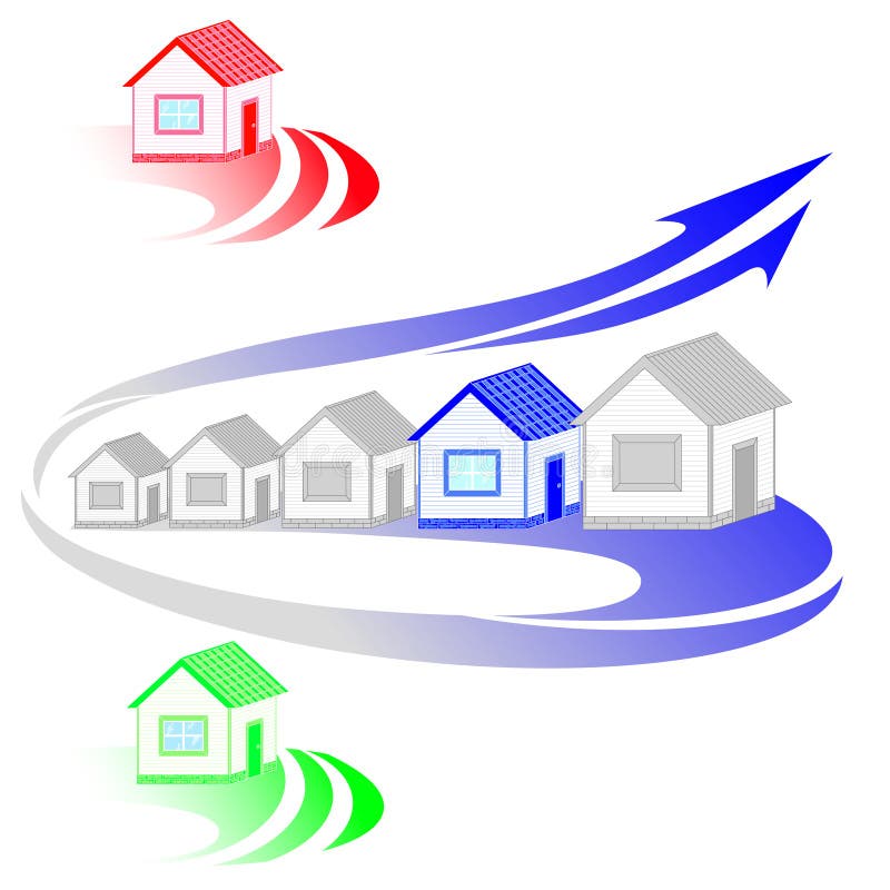 House logo stock vector. Illustration of real, roof, exterior - 26284747