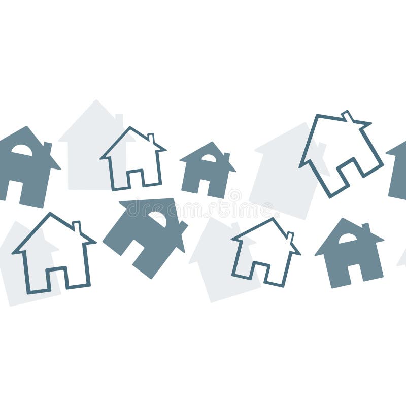 House. House Logo Design Template. Black and White Building Silhouette ...