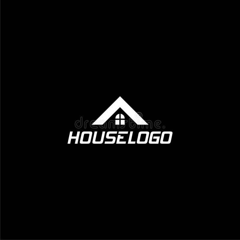 House Logo Real Estate Company Isolated on White Background Stock ...