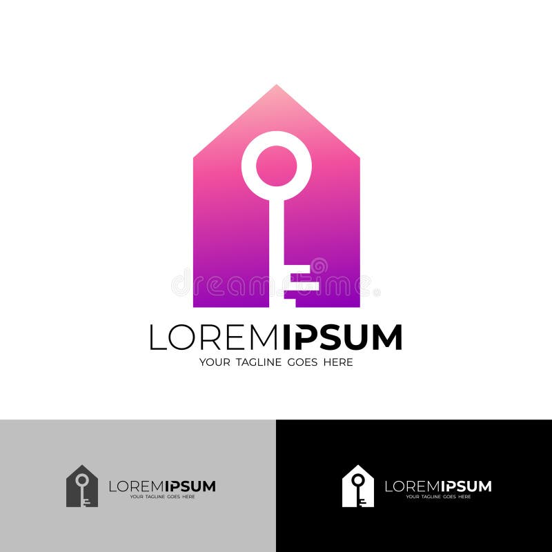 Simple House Key Abstract Icon Stock Illustrations – 2,540 Simple House ...