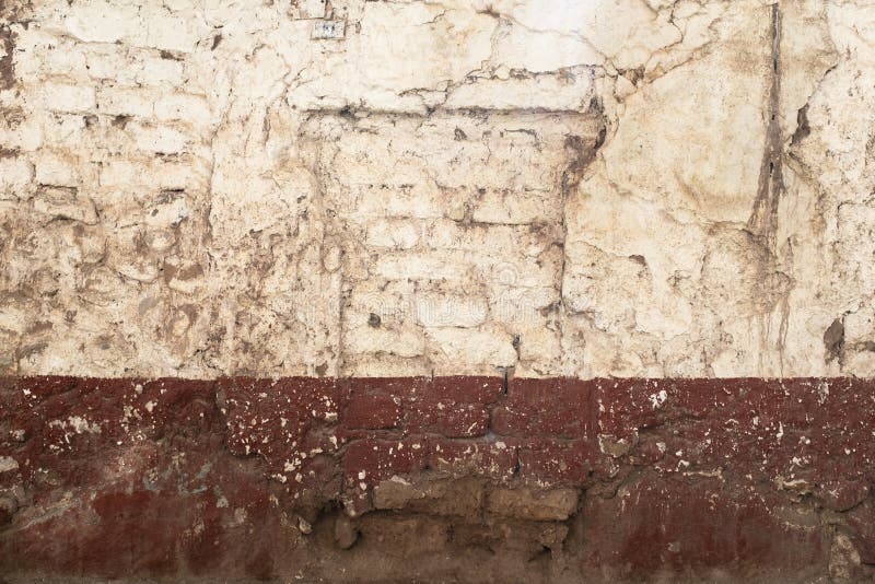 House Made of Adobe Mud in Rural Countryside in Cusco Peru. Stock Image ...