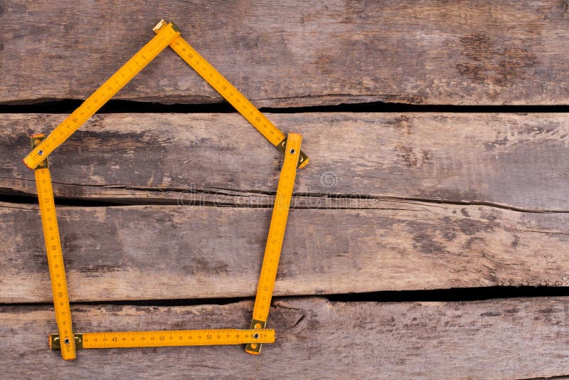 Folding ruler isolated. stock photo. Image of color - 149513340