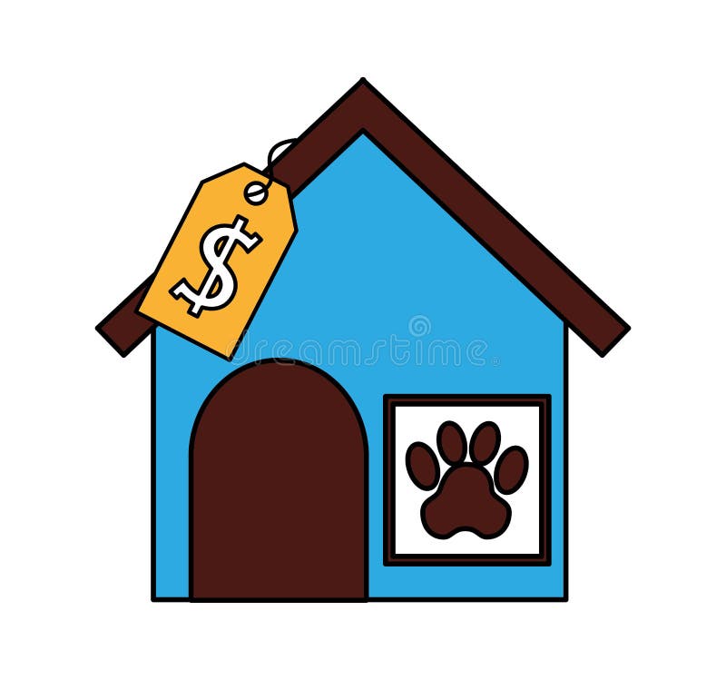 House mascot isolated icon stock vector. Illustration of friend - 80754514