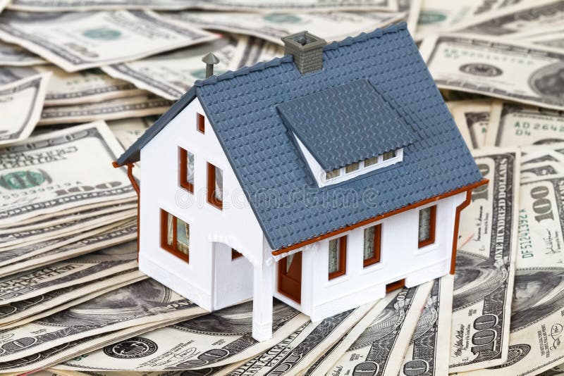 House and money stock photo. Image of credit, expensive - 22280306