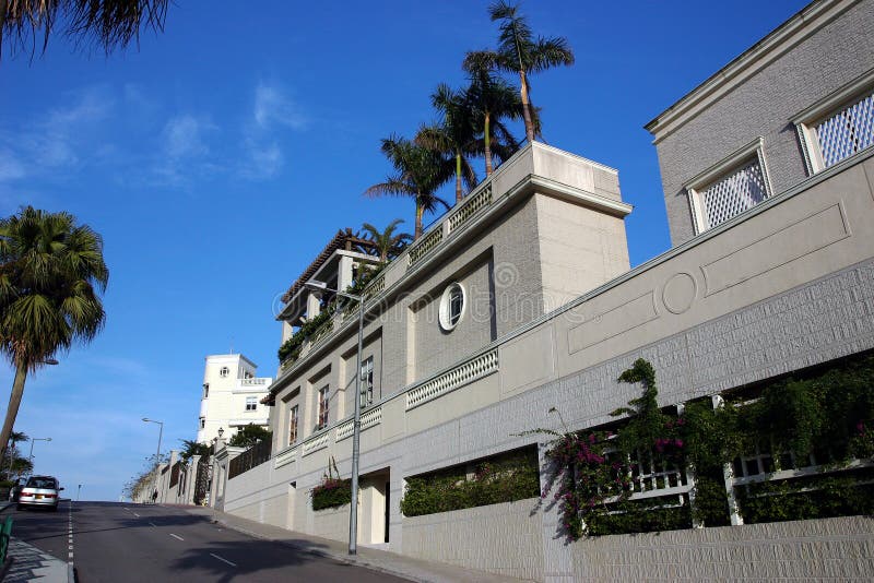 The House at the Mount Austin Road, Hk 16 Dec 2004 Editorial Image ...