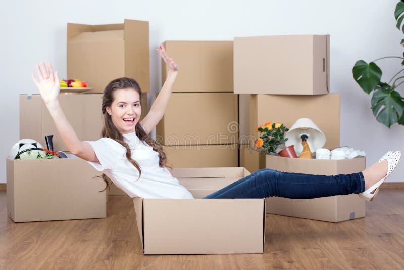 House Moving stock photo. Image of activity, arms, cardboard - 38401350