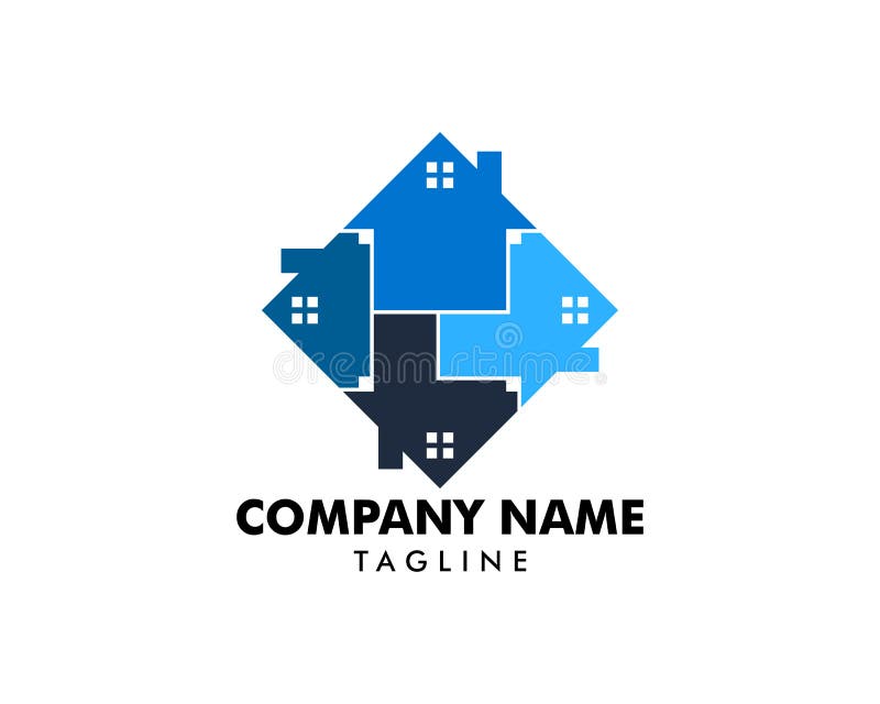 House Moving Logo Design Template Stock Vector - Illustration of ...
